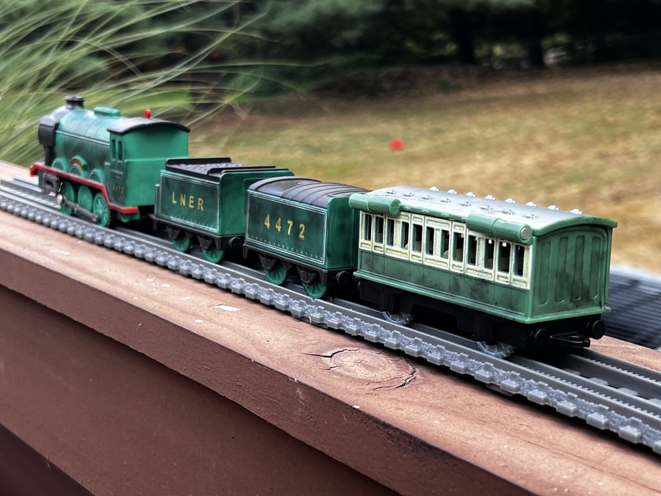 Custom Weathered Trackmaster Flying Scotsman 2025 | eBay