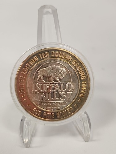 Buffalo Bills- Sitting Bull-Limited Edition TEN DOLLAR .999 SILVER Coin ...