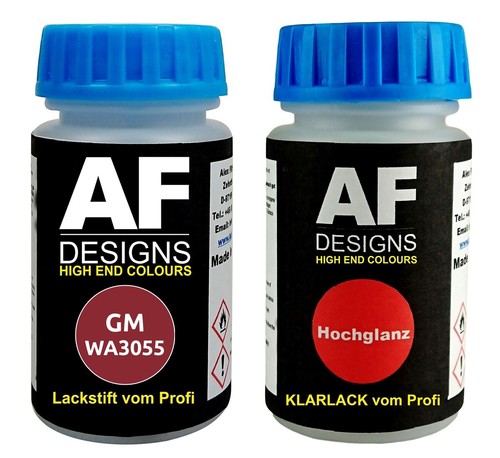 Lackstift GeneralMotors WA3055 Autumn Maple Metallic + Klarlack je 50ml ...