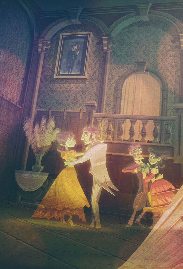 Haunted Mansion Ballroom Dancers