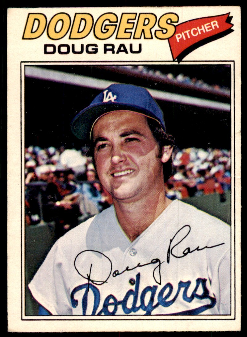 1977 O-PEE-CHEE. DOUG RAU LOS ANGELES DODGERS #128 | eBay