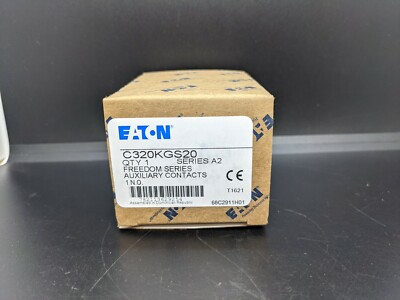 Eaton C320KGS20 Auxiliary Contact Freedom Size 3-5, 1NO | eBay