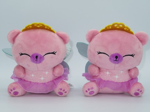 Russ Berrie Fairina Fantasy Kingdom Fairy Pink Princess Bear Plush ...