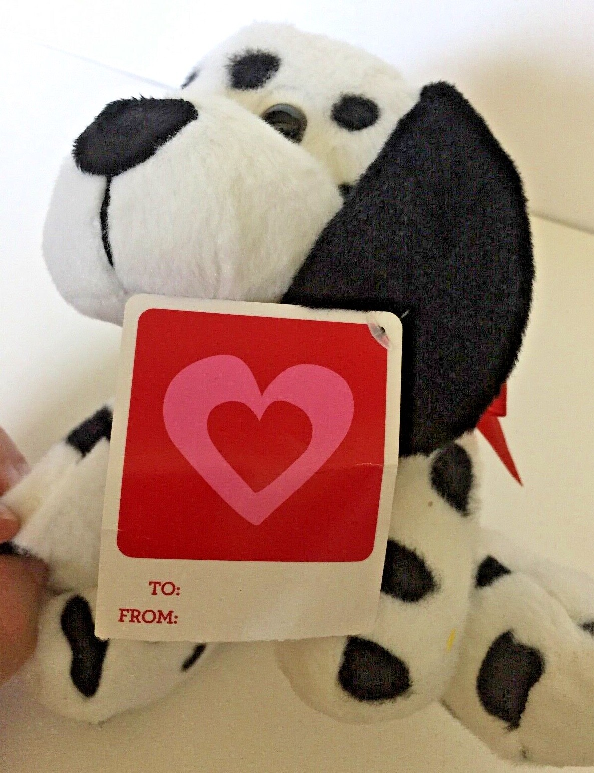 DALMATIAN DUBBA PUPPY DOG Plush Toy Stuffed Animal 7.5" w/Tags Clean ...