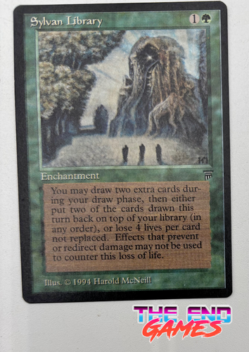 Sylvan Library Legends Mtg Magic the Gathering English NM HOT SALE! | eBay