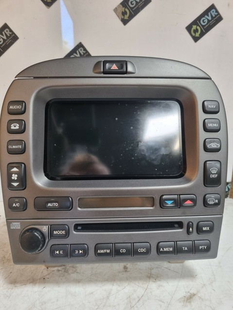 Jaguar X Type X400 SAT NAV CD Player Unit 1X4310E889FB for sale online ...