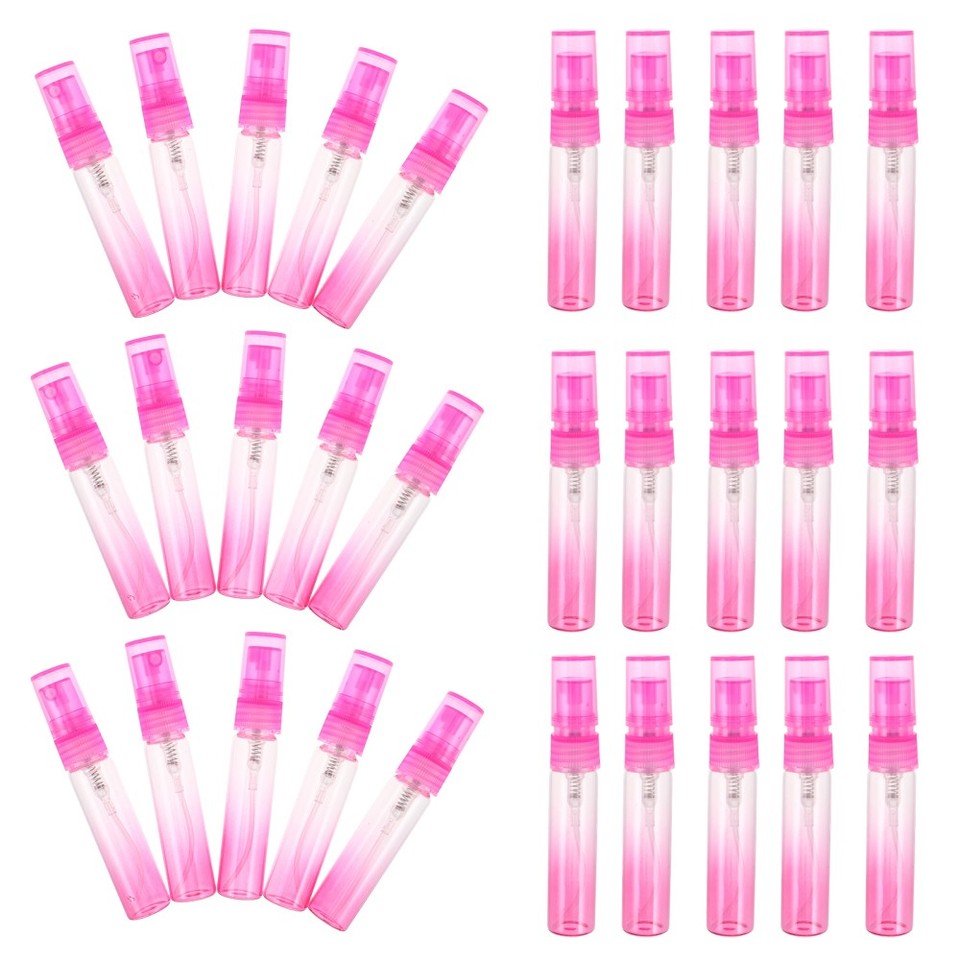 30pcs Mini Perfume Spray Bottle: 5ml Travel Refillable Glass Sample ...