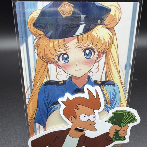 Usagi Tsukino Sailor Moon Anime Waifu Card Doujin ACG Goddess Holo | eBay