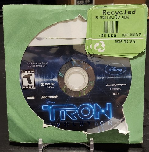 Tron: Evolution (Microsoft Xbox 360, 2010) *Disc Only* | eBay