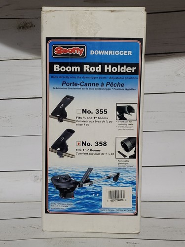 Scotty 358 Downrigger Boom Rod Holder Bolt On Fishing Rod Holder Fits 1 ...