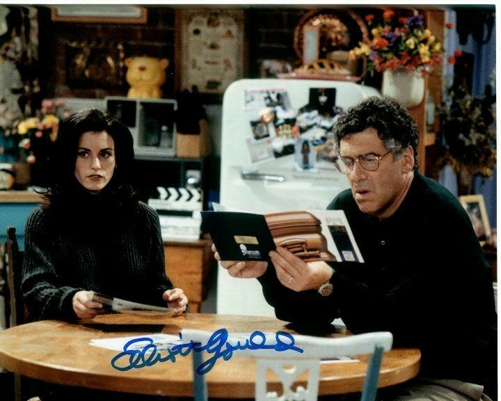 ELLIOTT GOULD Signed Autographed 8x10 FRIENDS JACK GELLER w/ MONICA ...