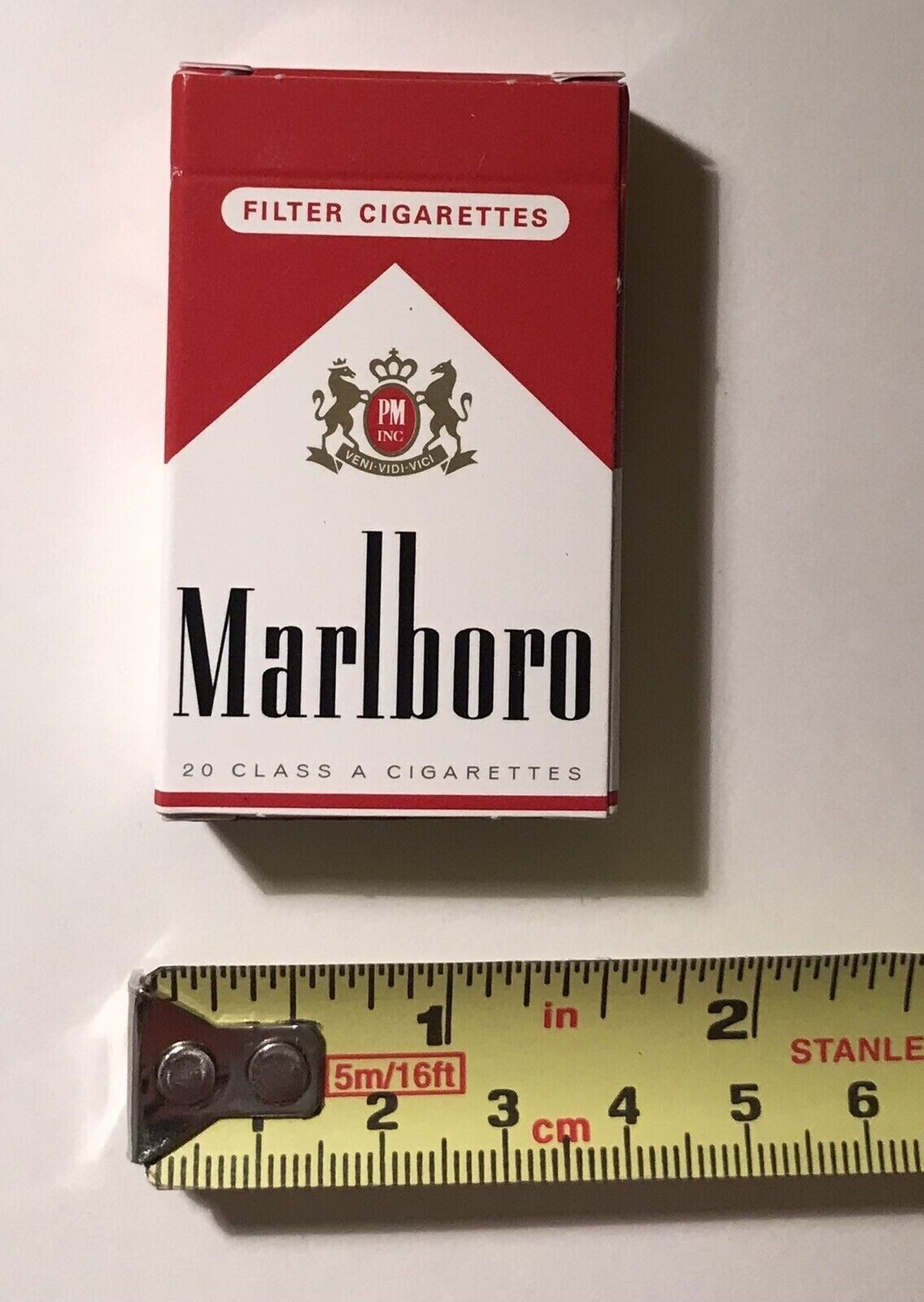 Vintage Mini Marlboro Match Box Red Cigarette Box - Unused New | eBay