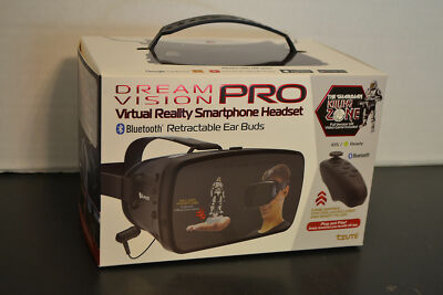 TZUMI DREAM VISION PRO VIRTUAL SMARTPHONE HEADSET 4872 B WITH REMOTE ...
