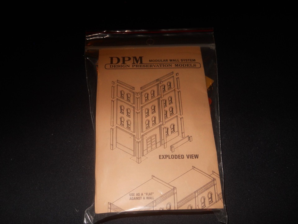 Design Preservation Models HO Scale Modular Wall System 301-06 | eBay