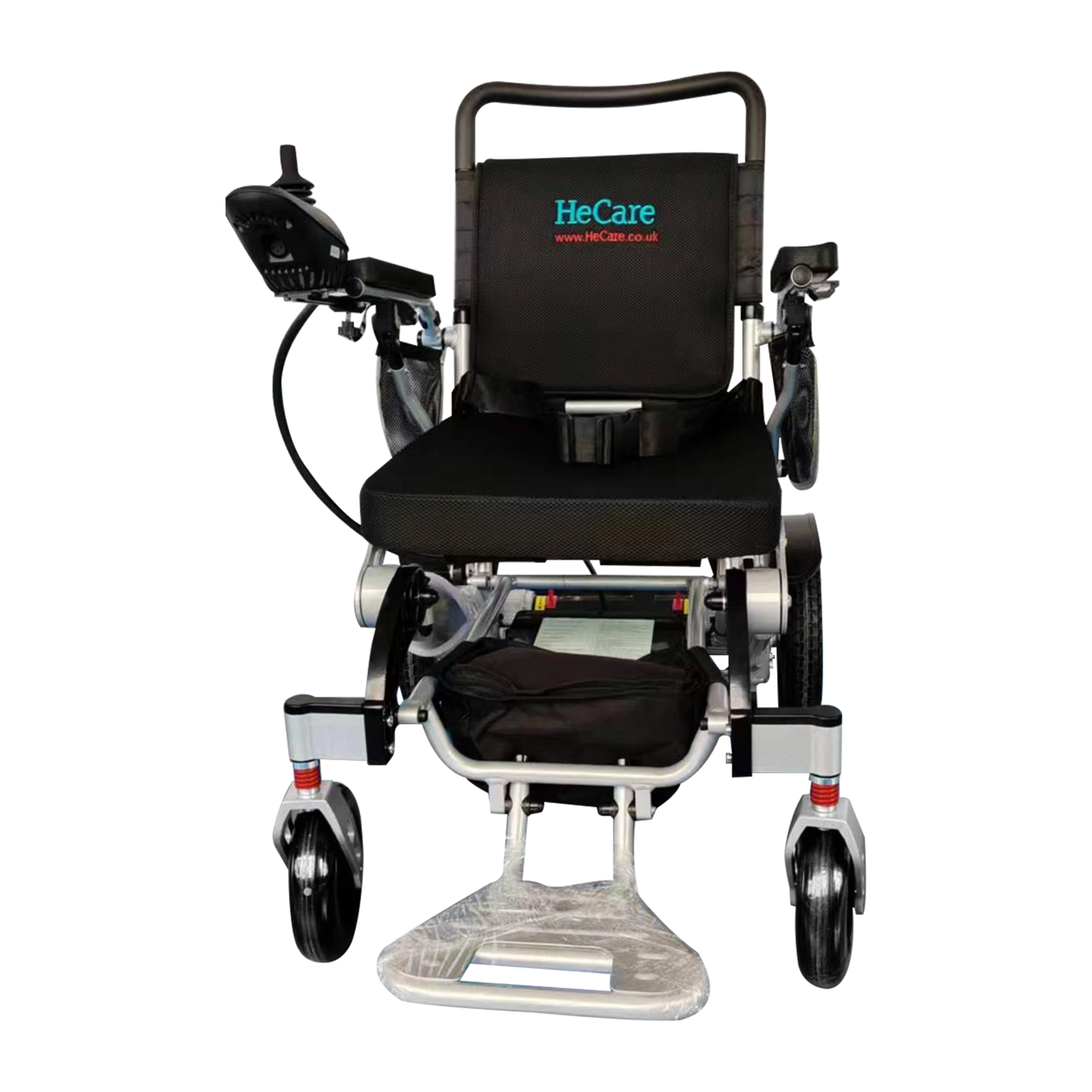 NEW HECARE LIGHTWEIGHT INSTANT FOLDING ELECTRIC WHEELCHAIR, 24KG, 4MPH ...
