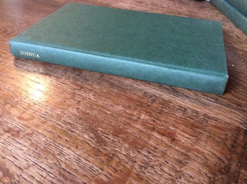 The Book Of Joshua, J Maxwell Miller and Gene M Tucker, First Edition ...