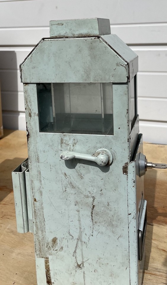 Vintage Main Fare Coin Collection Box Model M4 With Original Key #8487 ...