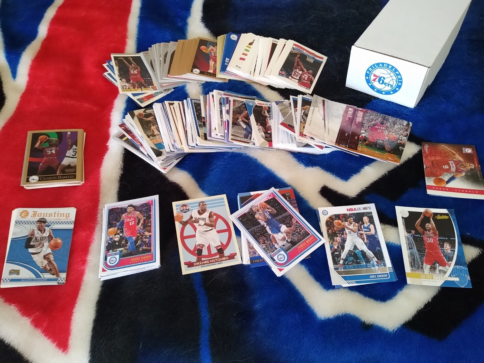 400 Count Box Full of Philadelphia 76ers Basketball Cards! Huge Lot ...