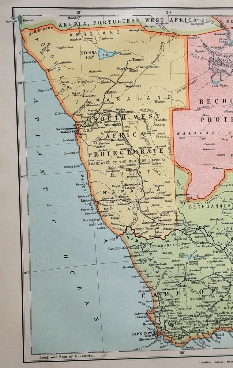 Transvaal South Africa Map