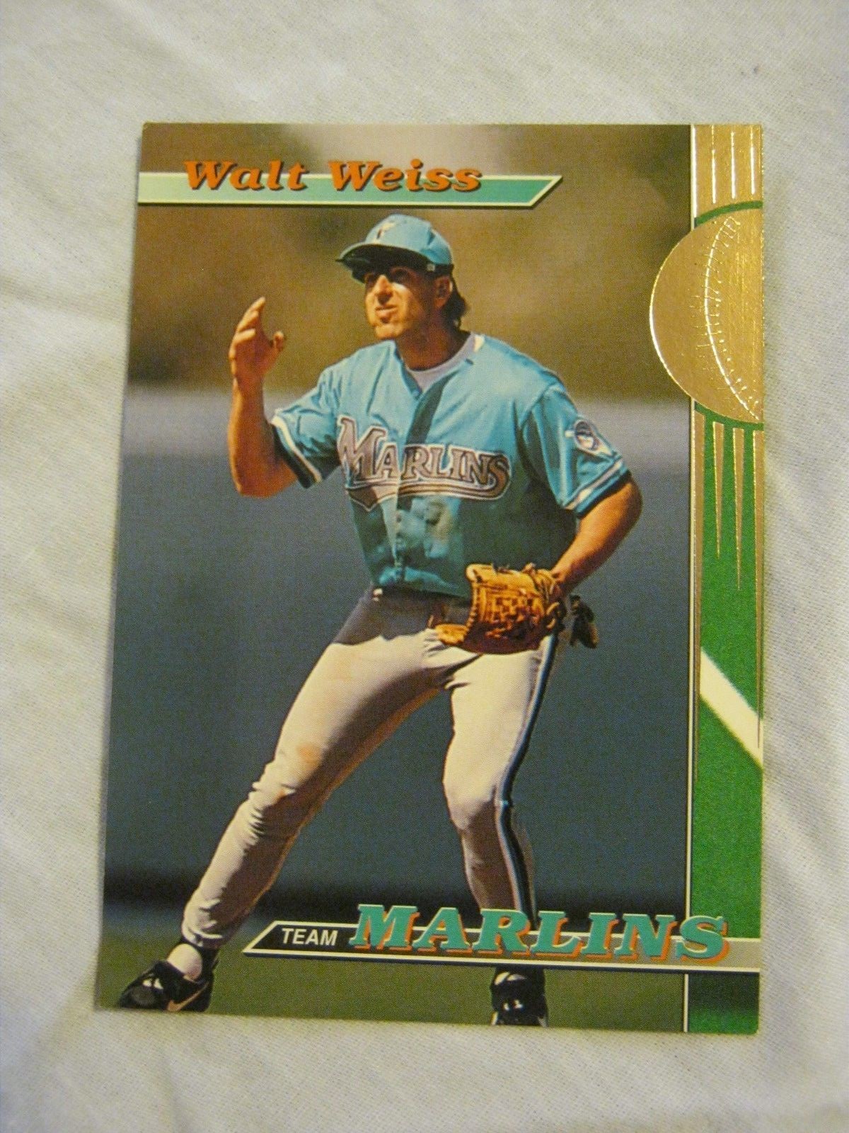 1993 Topps #5 Stadium Club Walt Weiss Baseball Card (MC-bb9) | eBay