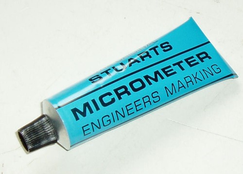 TUBE OF STUARTS MICROMETER ENGINEERS MARKING BLUE FROM CHRONOS 32G | eBay