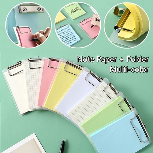 Multi-function Students Memo Pad A6 Folder Board Notepad Notebook Note ...