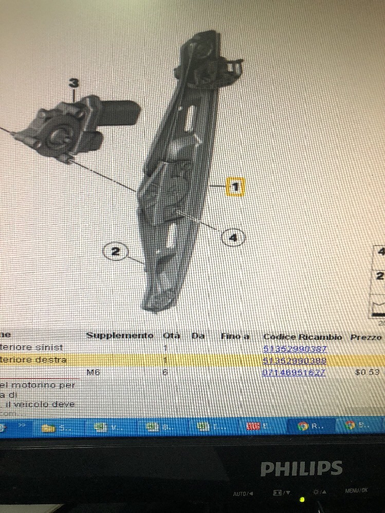 Window Lift Rear Right BMW X1 E84 51352990388 | eBay