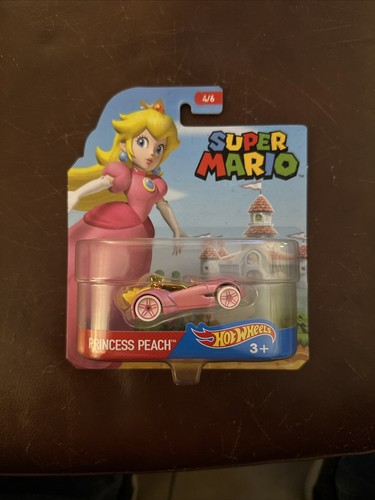 Hot Wheels Hot Wheels Mario Bros Princess Peach Car Vehicle | eBay