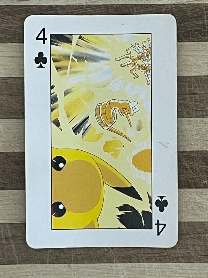 1998 Q-Boy Pokemon Pocket Monsters Poker Playing Card Singles | eBay