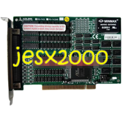 1PC USED PCI-7432 64-channel Digital IO Card PCI-732HIR Acquisition ...