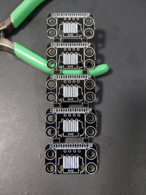 Black PCB Breakout Boards for RJ45 Connectors (assembly required) | eBay