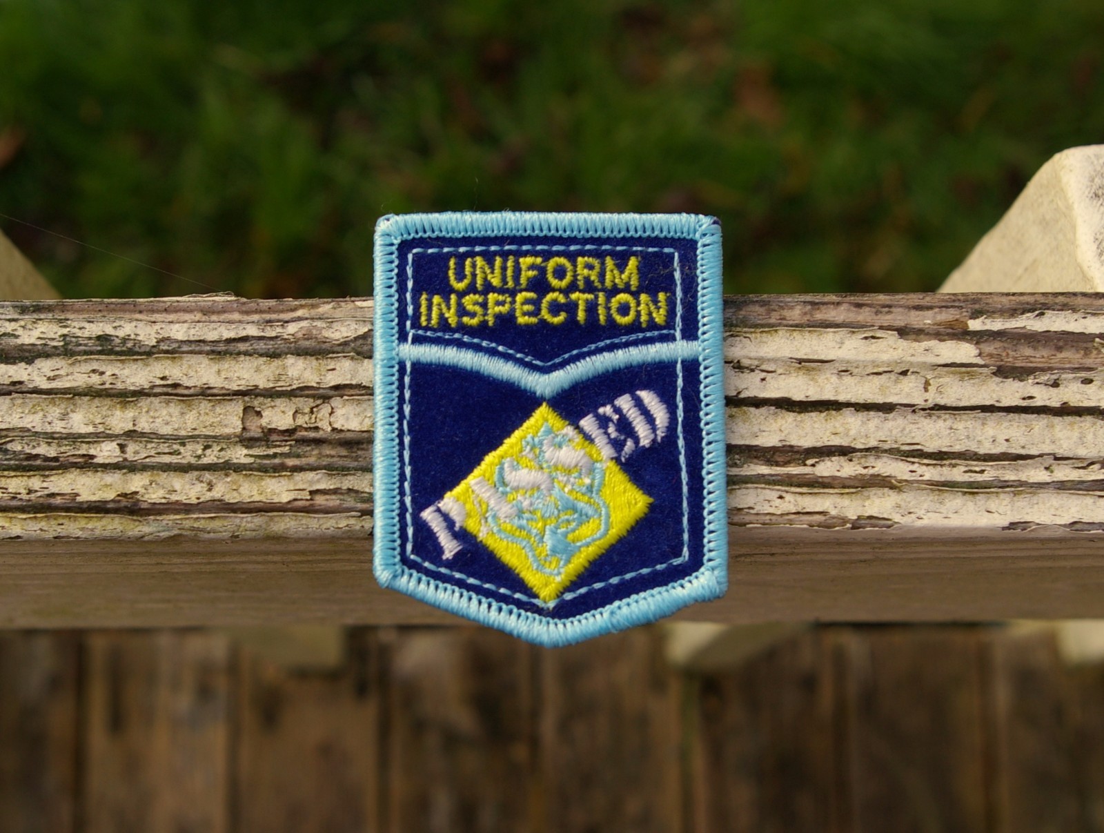 Boy Cub Scouts Uniform Inspection Passed Pocket Embroidered Patch 2 5/8 ...