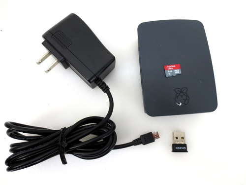 Raspberry Pi 3 Model B v1.2 - 1GB RAM 1.2GHz Quad - 8GB, Enclosure ...