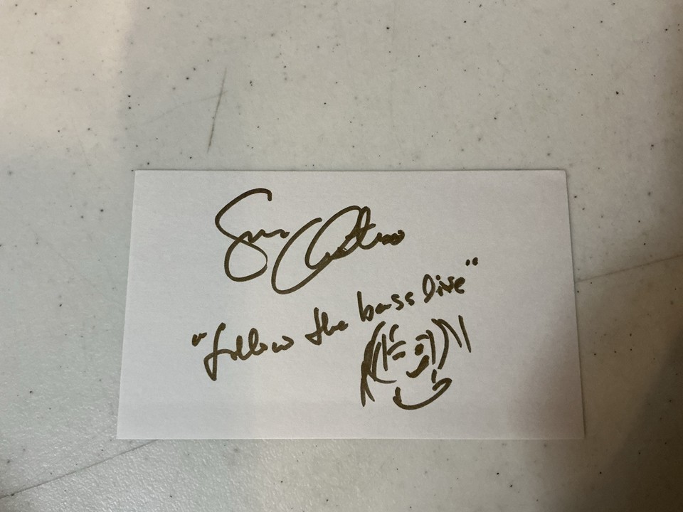 Suzi Quatro Autograph Signed Sometimes Love Is Letting Go | eBay