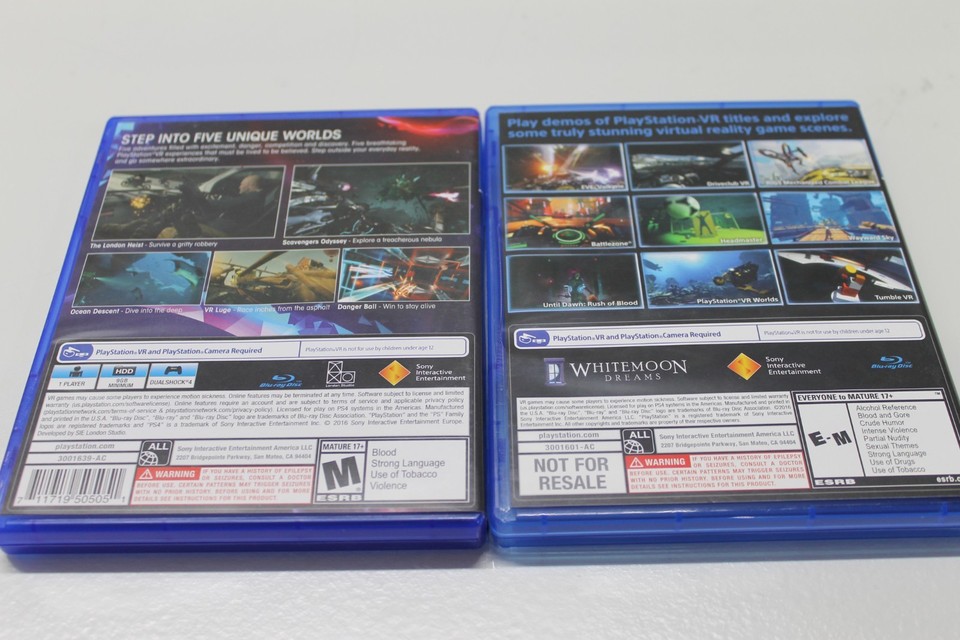 Sony PlayStation VR Camera Bundle - (CUH-ZVR1) - used, working *read ...