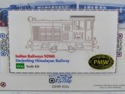 PMW MODELS - DARJEELING HIMALAYAN RLY - NDM6 0-4-0 DIESEL - OO9 NARROW ...
