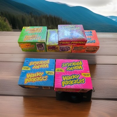Wacky Packages ANS 1-6 Sealed Boxes | eBay