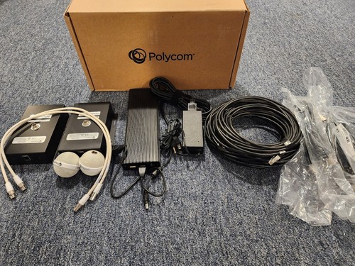 Polycom P012 Microphone IP Adapter Kit 7200-85900-001 With Power Supply ...