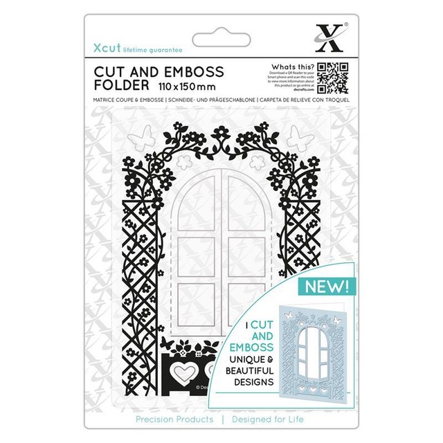 docrafts Docxcu503811 Xcut Cut Emboss Folder A6 Cottage Window for sale ...
