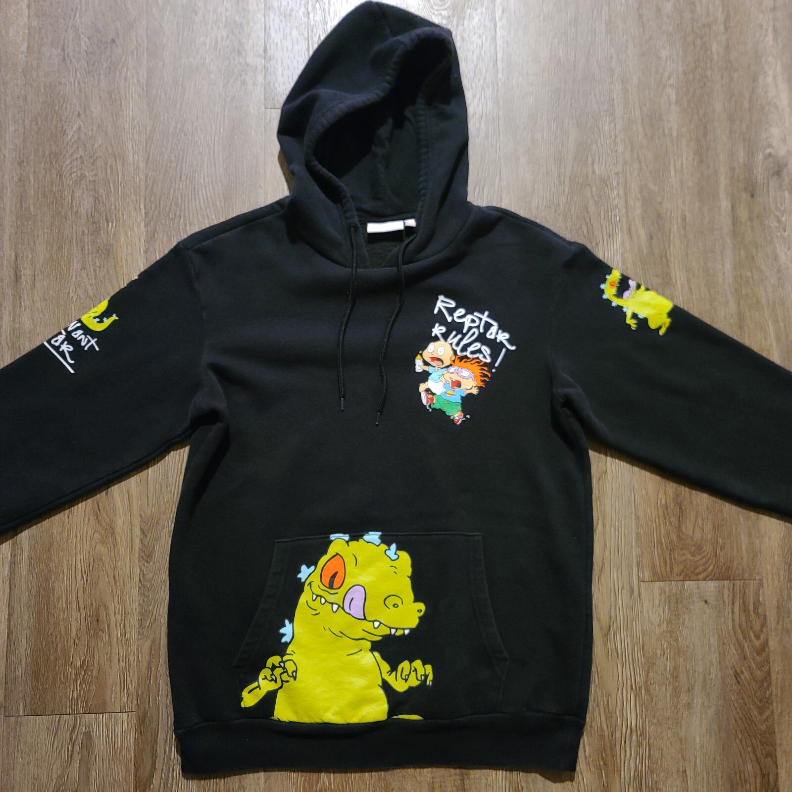 Nickelodeon Rugrats Reptar Pullover Hoodie. Mens Sz S… - Gem