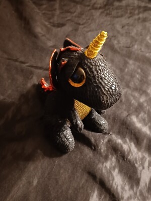 Ty Beanie Boos 6 INCH Grindal DRAGON WITH HORN SMALL Plush Animal Toy ...