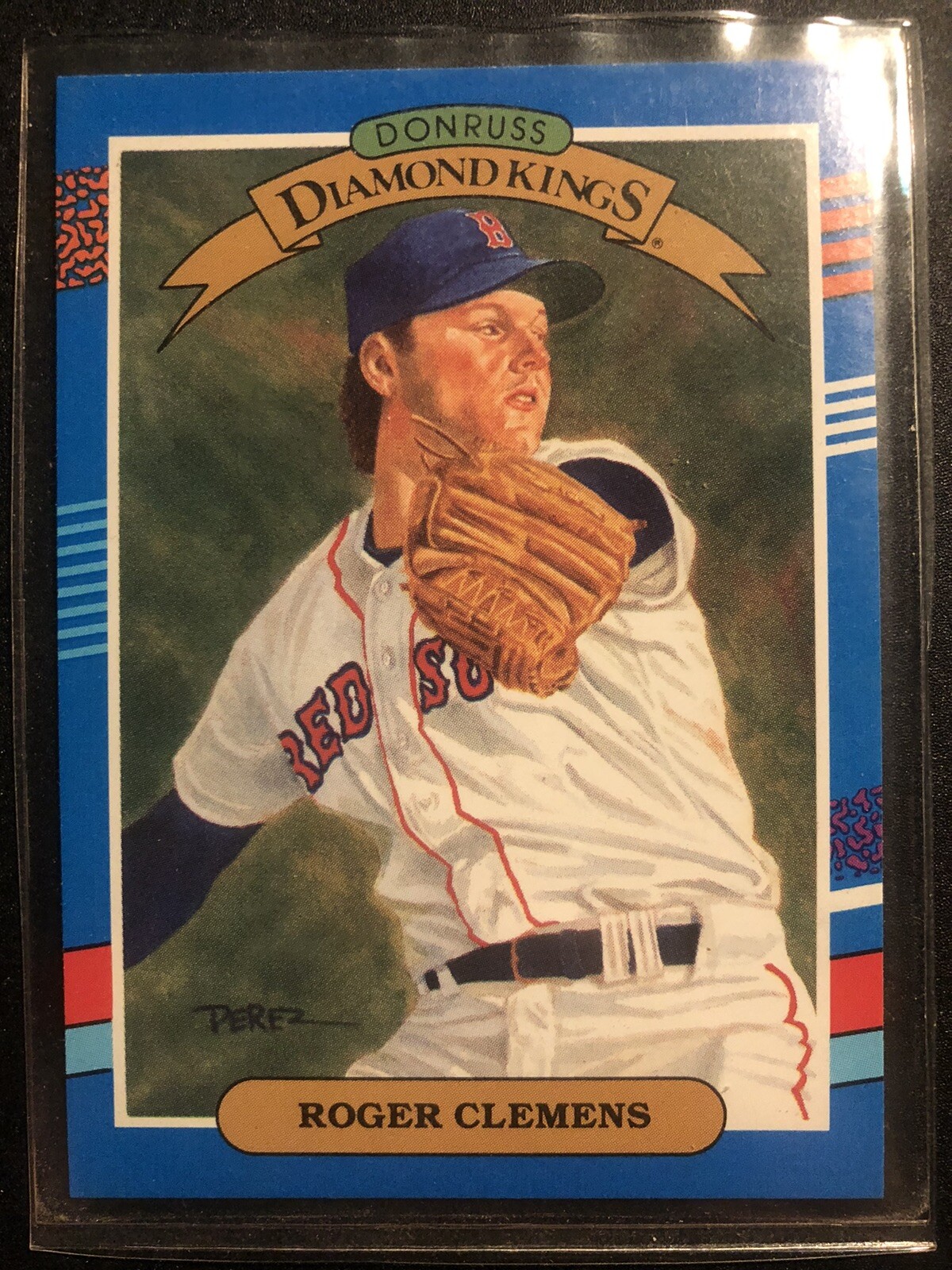 Roger Clemens Donruss 1991 #9 Error Card NO DOT AFTER INC Rare | eBay