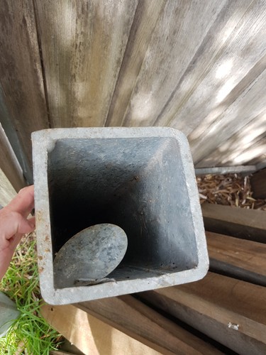 Galvanized steel RHS 125mm, 6mm wall 1.2m | eBay