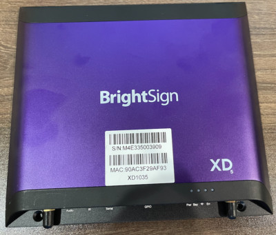 BrightSign XD1035 HTML5 player -- USED!!! | eBay