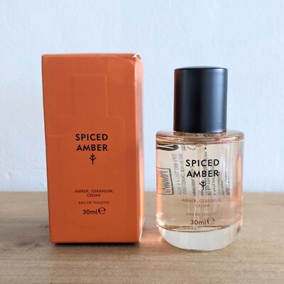 M&S Spiced Amber 30ml Aftershave Discovery Vegan Orange Marks and ...