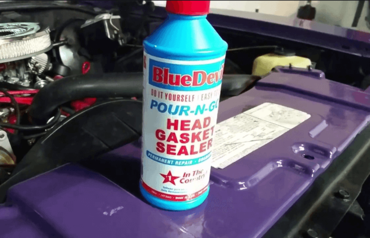 Blue Devil Pour-N-Go Head Gasket Sealer 473ml Permanent Repair Seals ...