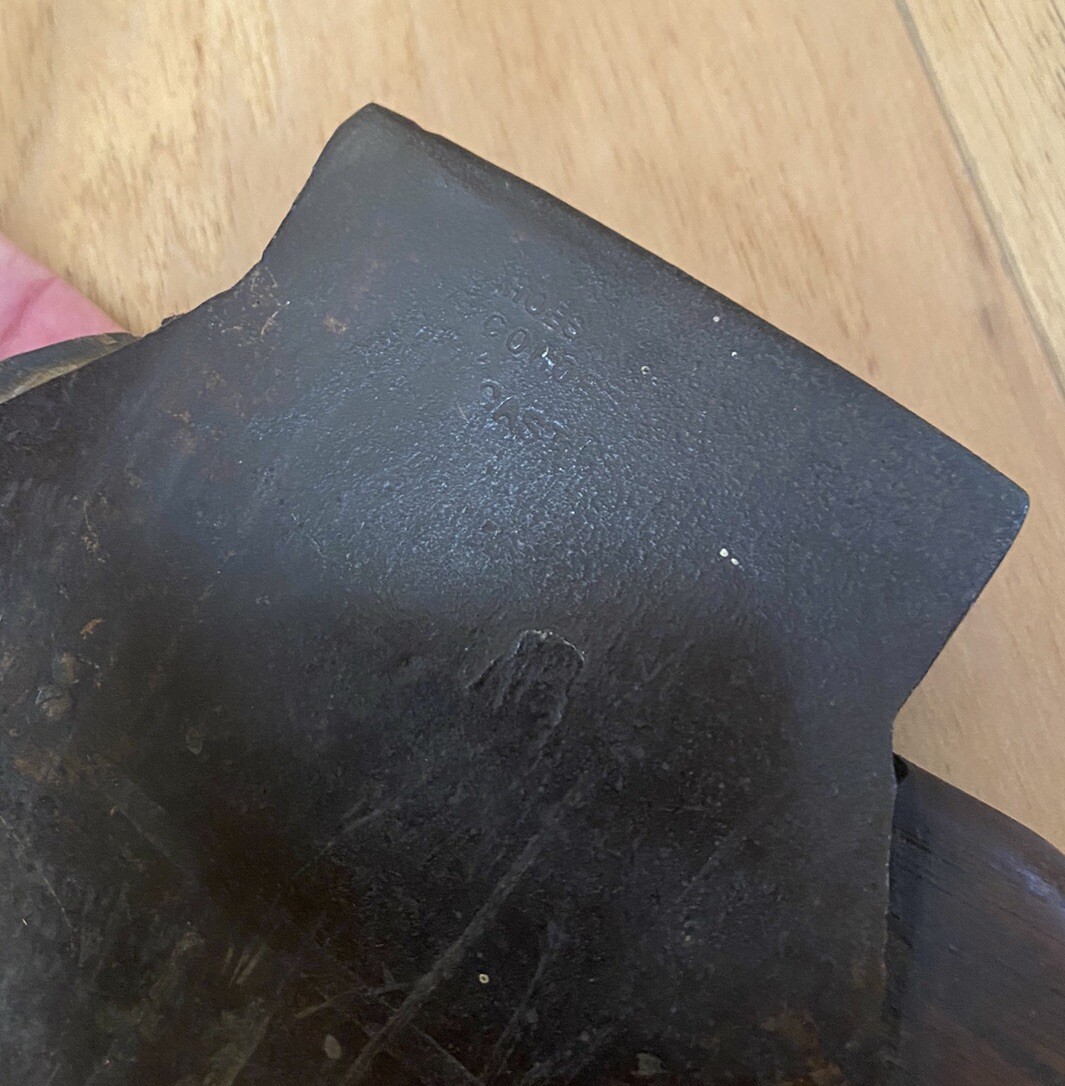 Antique Vintage “COHOES MFG. CO" Large BROAD/HEWING AXE Tool | eBay