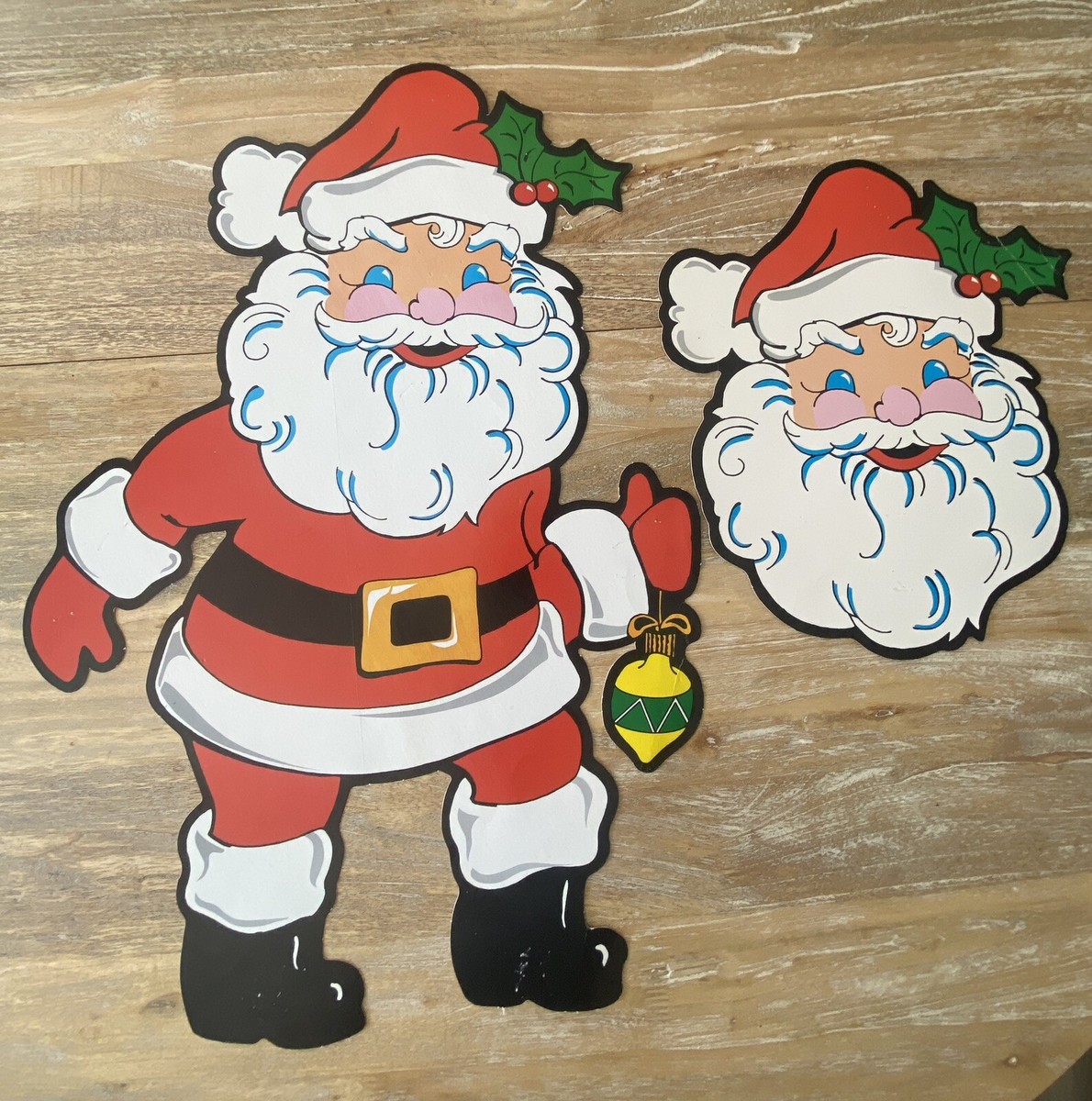 Santa Claus Paper Cut Out