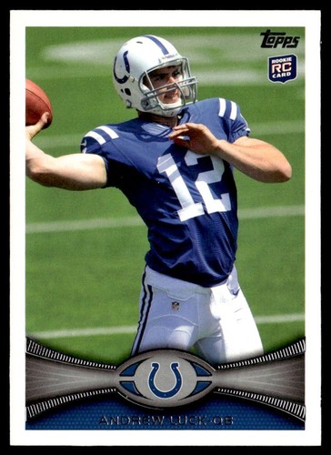 2012 Topps Andrew Luck RC Indianapolis Colts #140 *A* | eBay