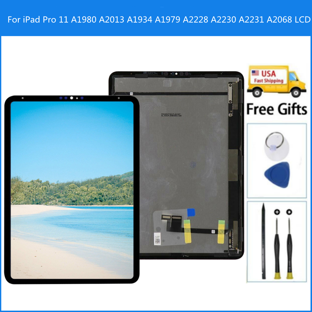 For iPad Pro 11 A1980 A2013 A1934 LCD Display Touch Screen Digitizer ...